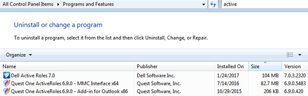 How to use Windows PowerShell for Active Roles 6.x and 7.x console on the same client machine ...